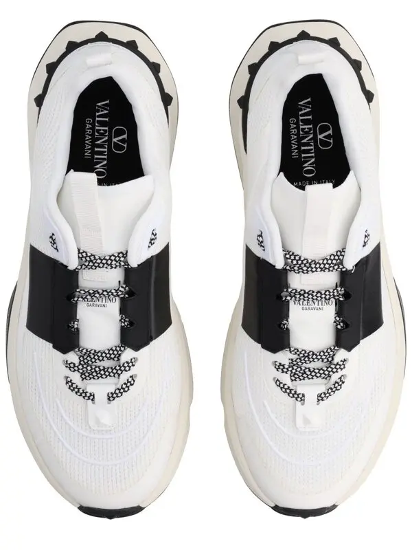 Valentino Garavani Polyester Sneakers - White