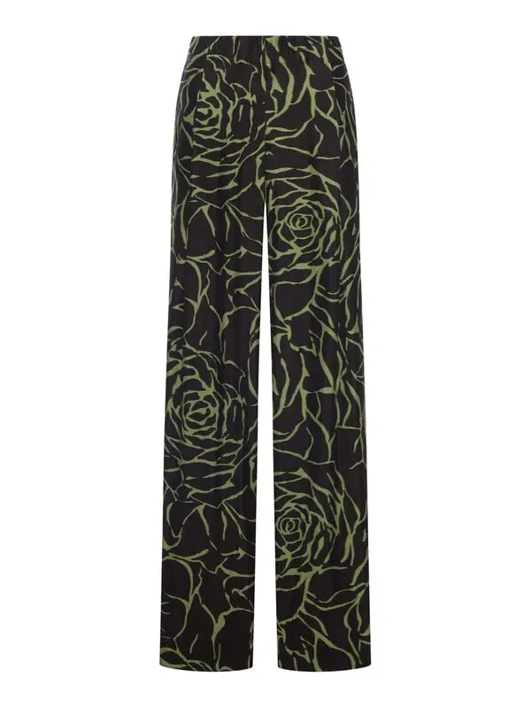 Dries Van Noten Wide Leg Trousers