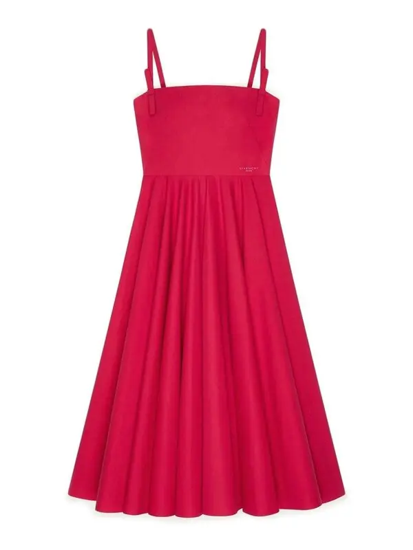 Givenchy Cotton Long Dress - Multicolor