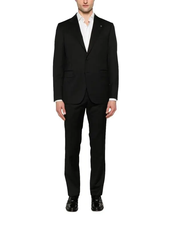 Tagliatore Two-piece Wool Dress