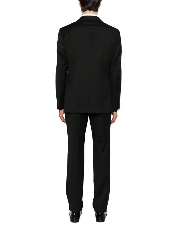 Tagliatore Two-piece Wool Dress