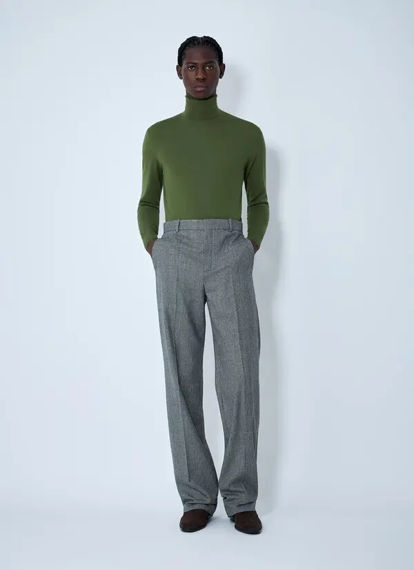 Saint Laurent Fine Knit Turtleneck Sweater
