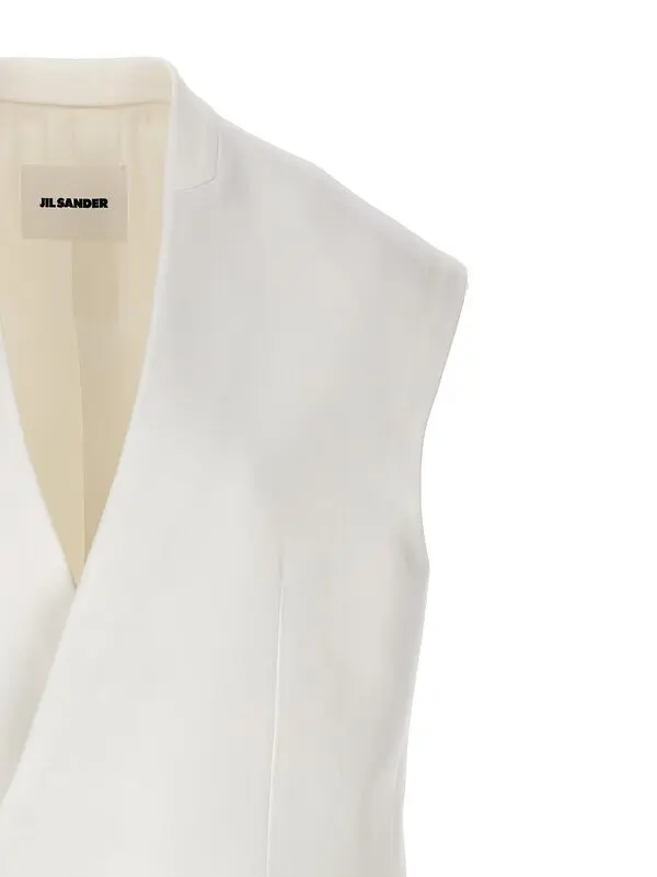 JIL SANDER Oversize Tailored Vest
