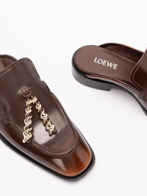 Loewe Edge` Mule Loafers - Multicolor