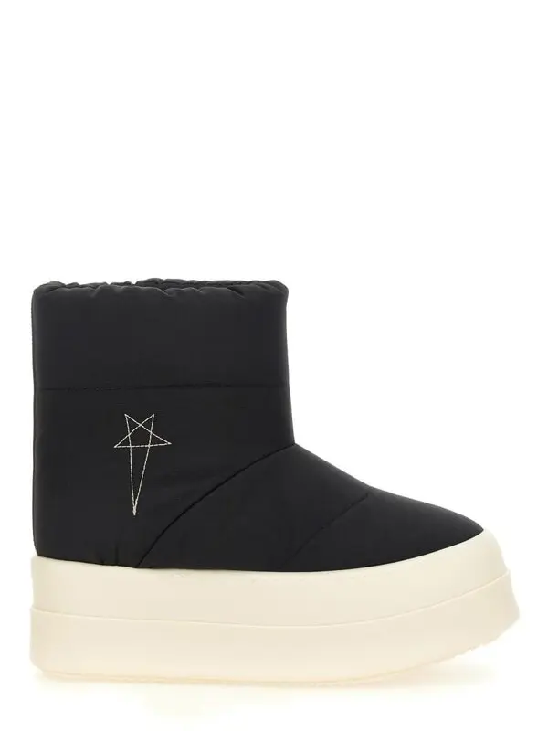 Rick Owens Padded Boot - Black