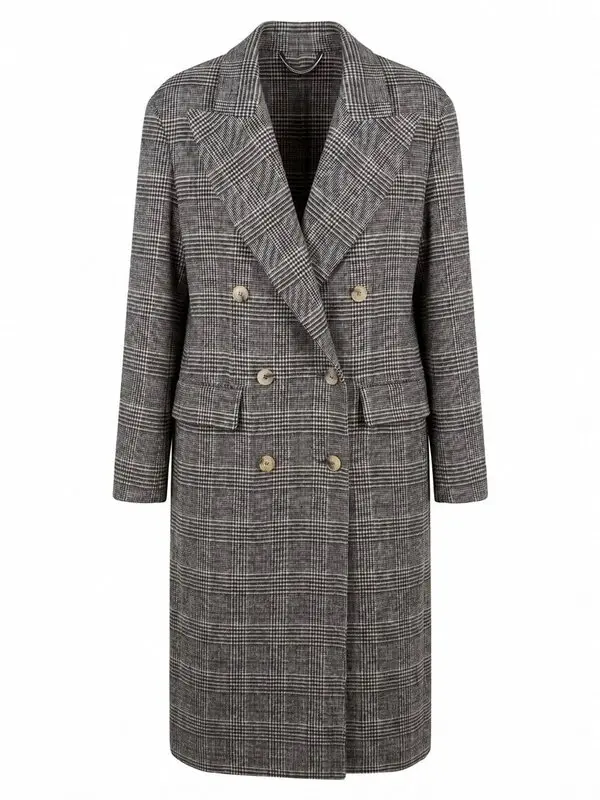 ERMANO SCERVINO Ermanno Scervino Double-breasted Wool Coat