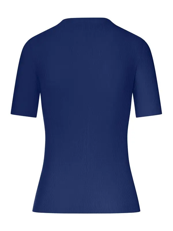 Fendi Cotton Sweater With Front Logo
