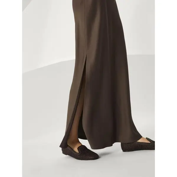 Brunello Cucinelli High-waisted Skirt - Brown
