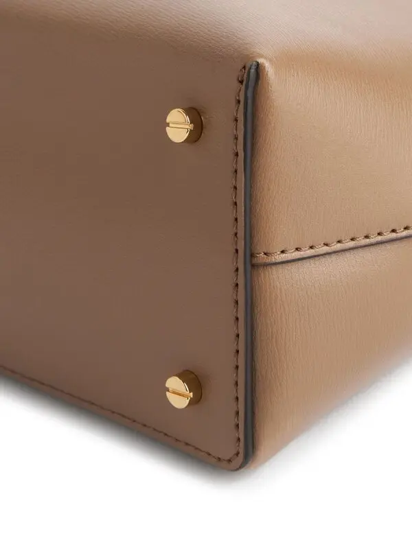 TOTEME T-lock Leather Clutch - Multicolor
