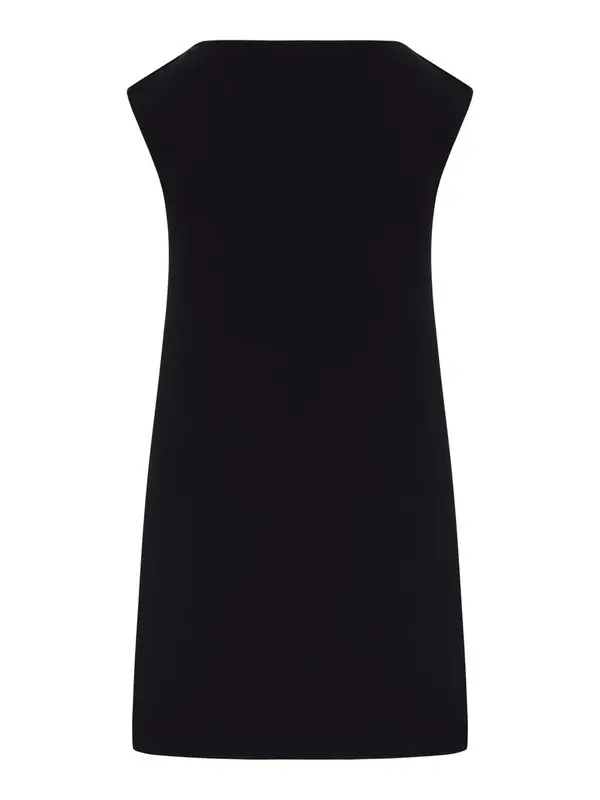 Celine Wool Blend Dress With Triomphe Logo
