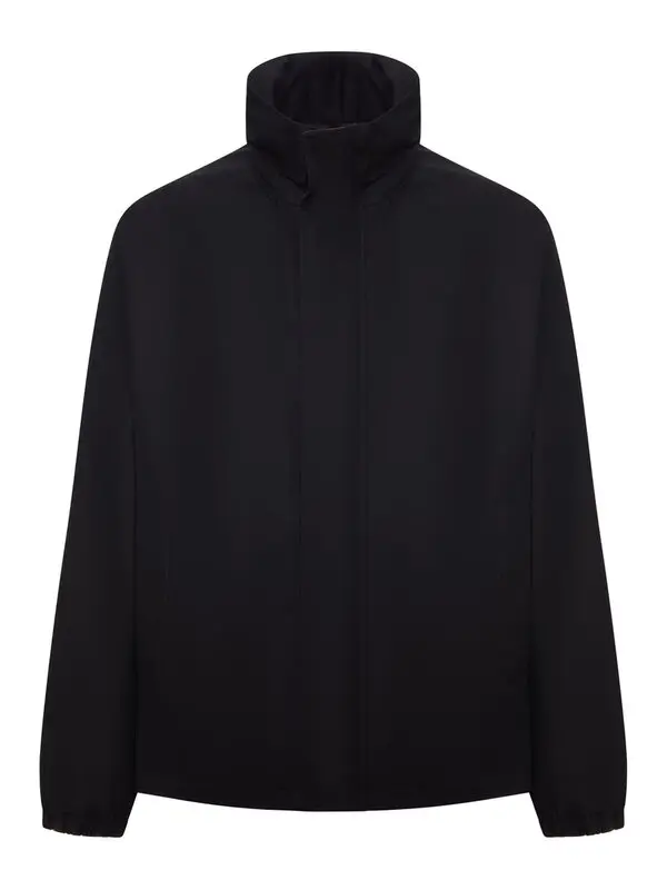 Gucci Compact Cotton Zip Jacket - Black
