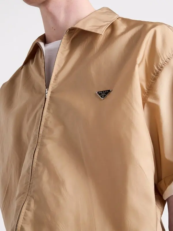 Prada Re-nylon Short Sleeved Shirt