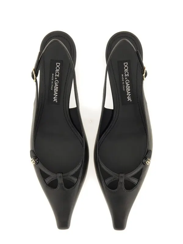Dolce & Gabbana Tassel Slingback Shoe