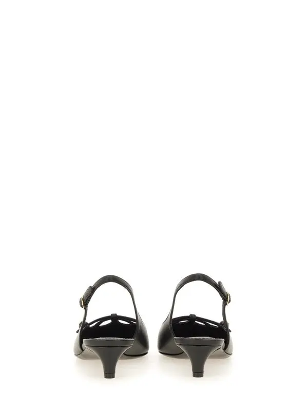 Dolce & Gabbana Leather Slingback Shoe