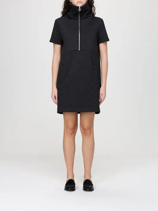 Gucci Cotton Blend Mini Dress With Zip