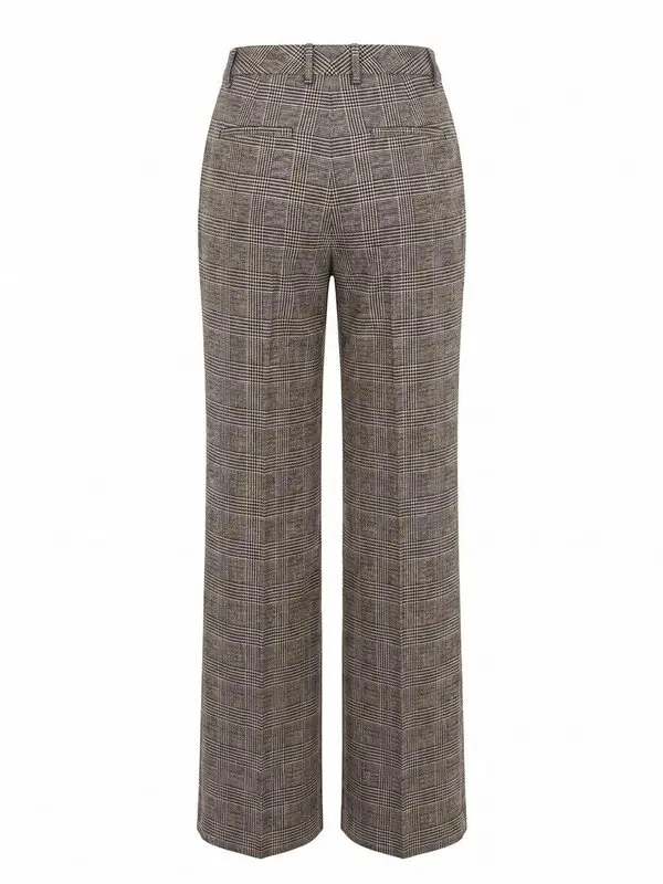 ERMANO SCERVINO Ermanno Scervino Checked Wool Trousers