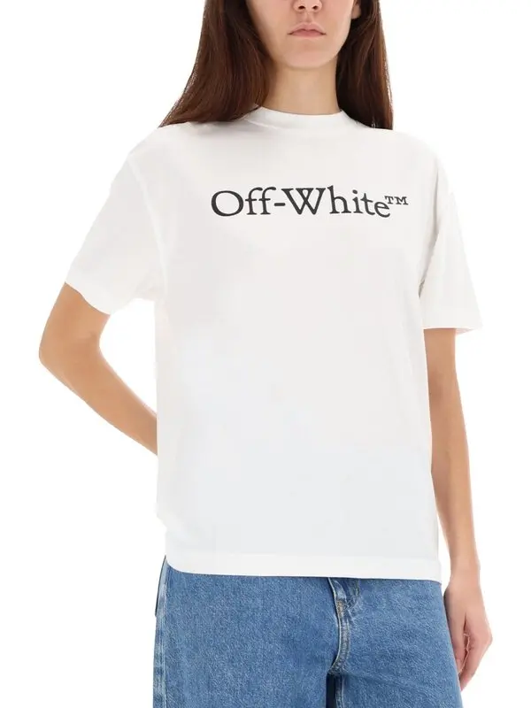 Off-White T-shirt With Logo