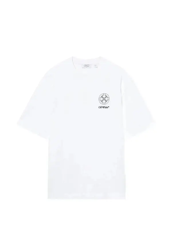 Off-White Offline Half Arrow Skate` T-shirt - Multicolor