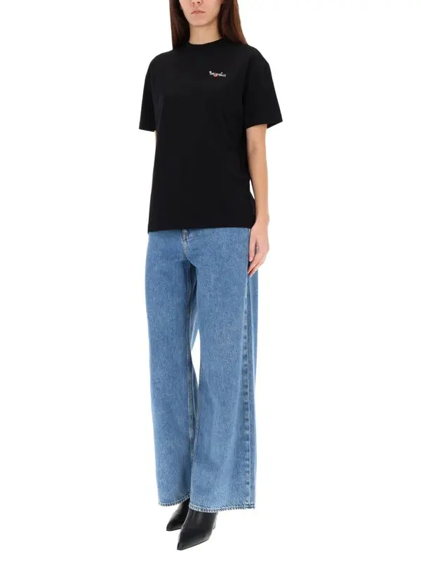 Off-White T-shirt With Logo