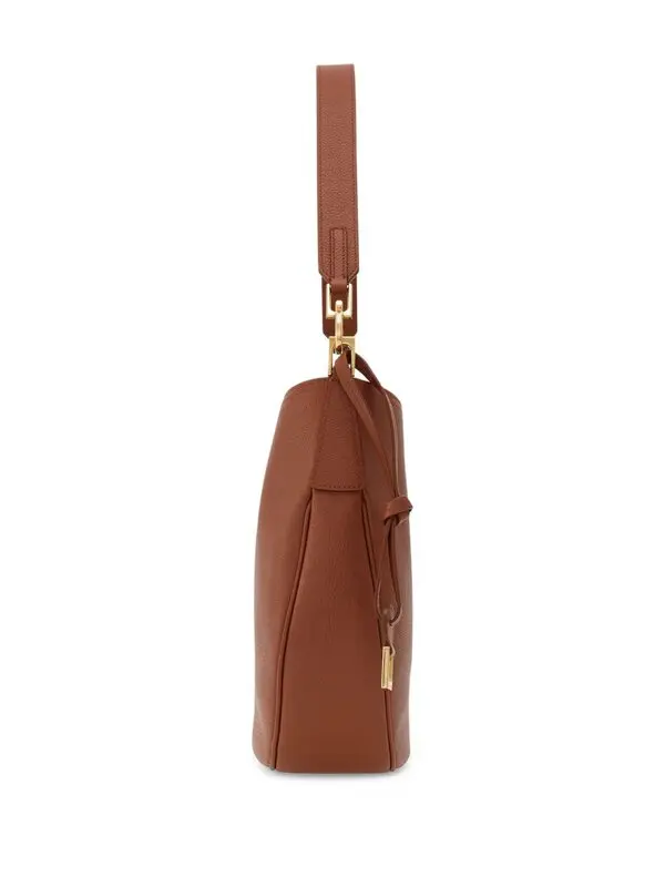 FERRAGAMO Leather Medium Hobo Bag