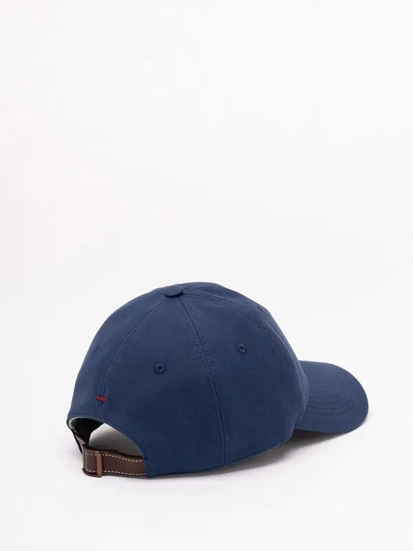 Brunello Cucinelli Baseball Cap With Embroidery