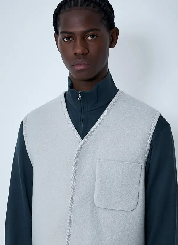 RIER Walker City Gilet - Gray