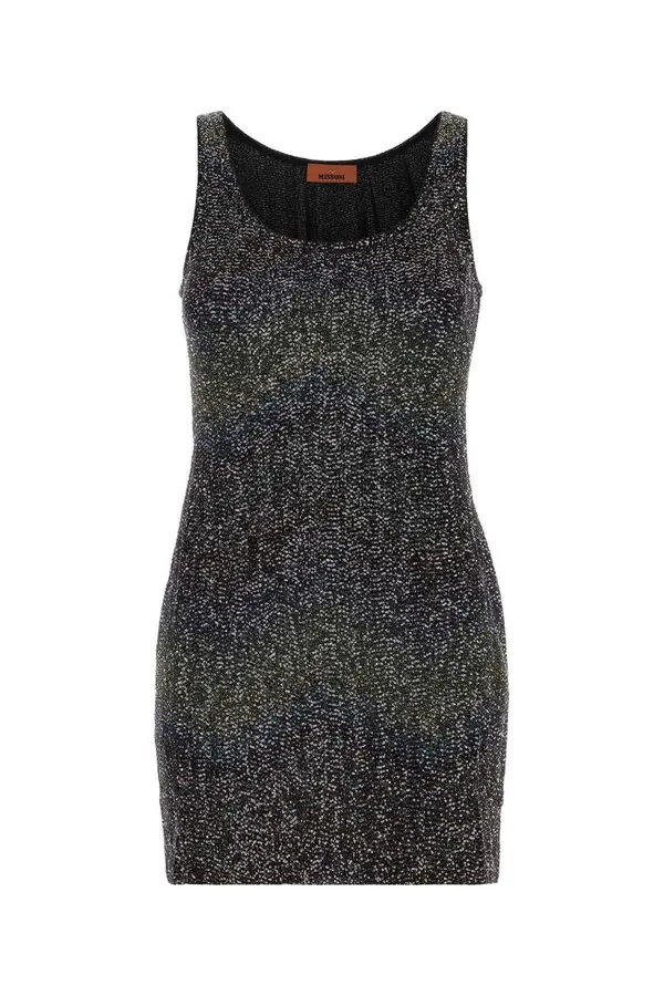 Missoni Embellished Mini Dress - Black