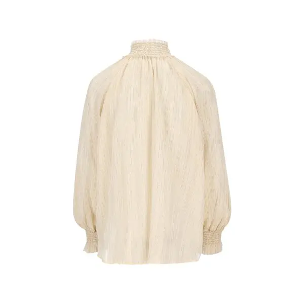 Zimmermann Neutrals Tops Shirts