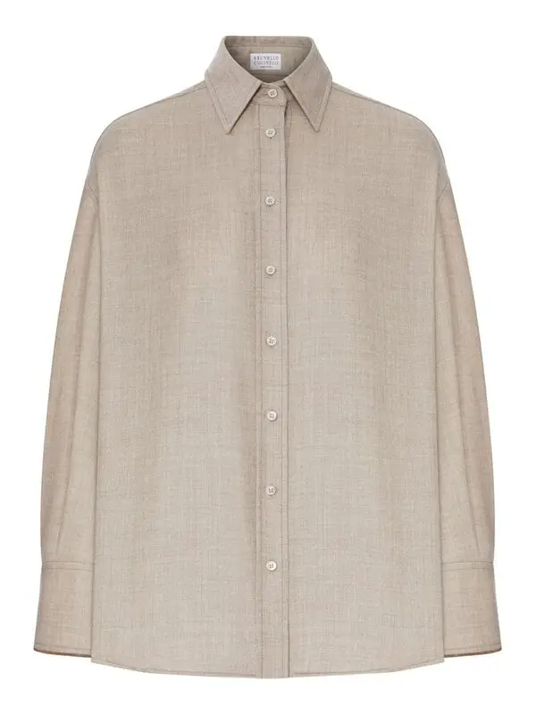 Brunello Cucinelli Classic Cashmere Shirt