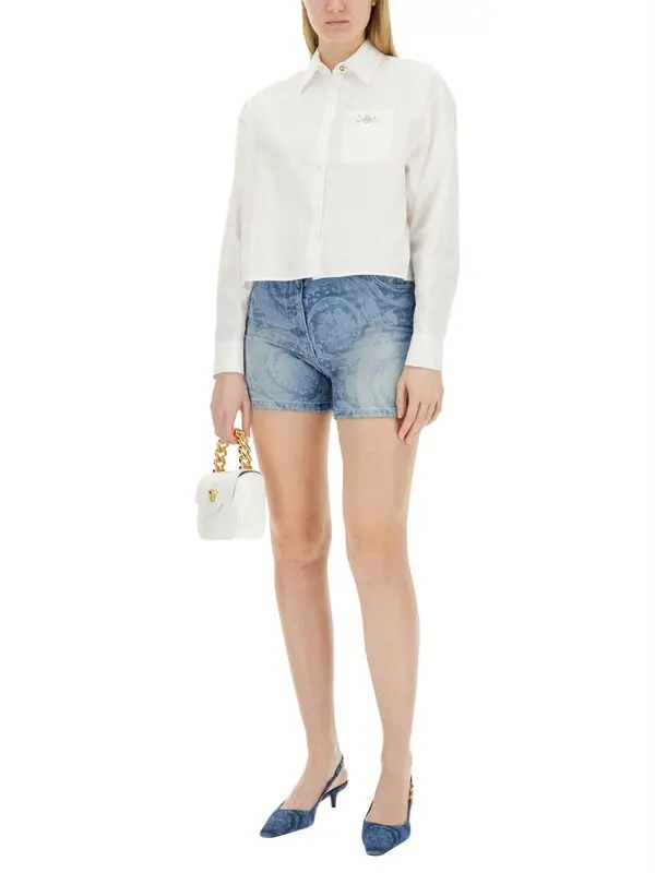 Versace Denim Shorts