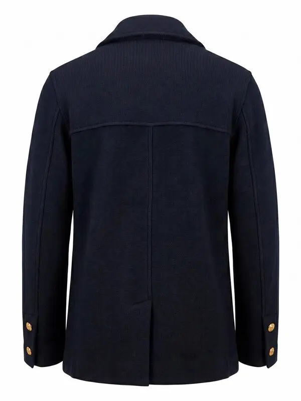 Dolce & Gabbana Wool Pea Coat - Multicolor