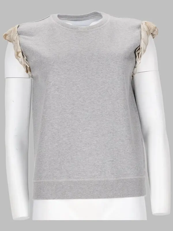 MAISON MARGIELA Felpa A Manica Corta - Gray