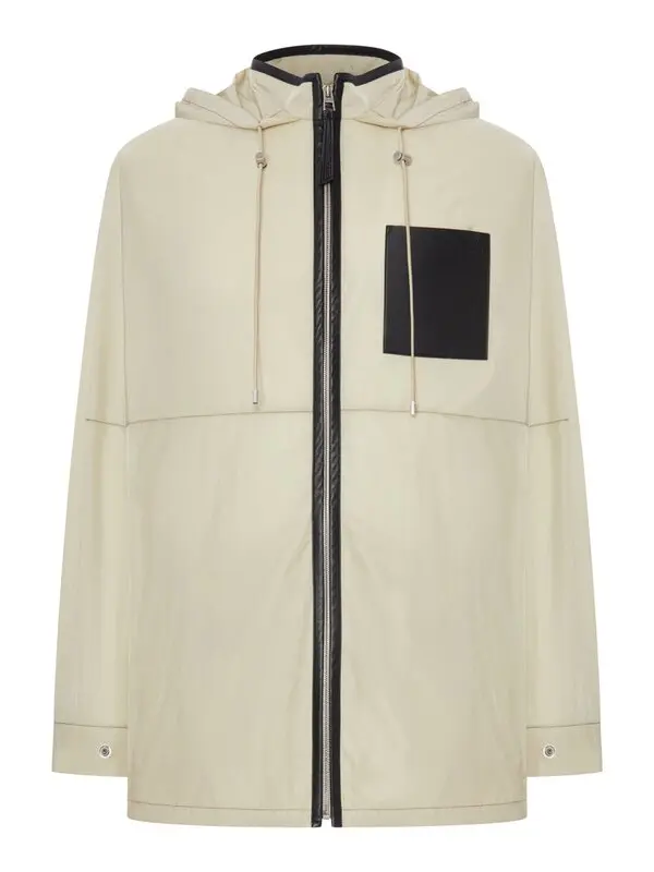 Loewe X Paula`s Ibiza Hooded Jacket In Technical Fabric
