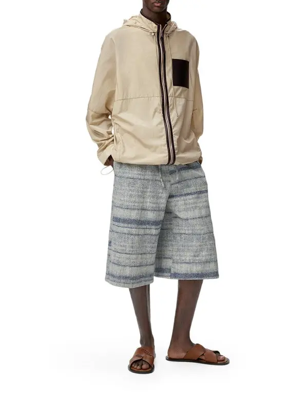 Loewe X Paula`s Ibiza Hooded Jacket In Technical Fabric