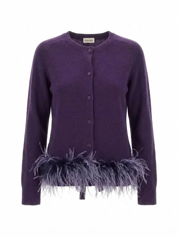 P.a.r.o.s.h Wool Cardigan - Multicolor