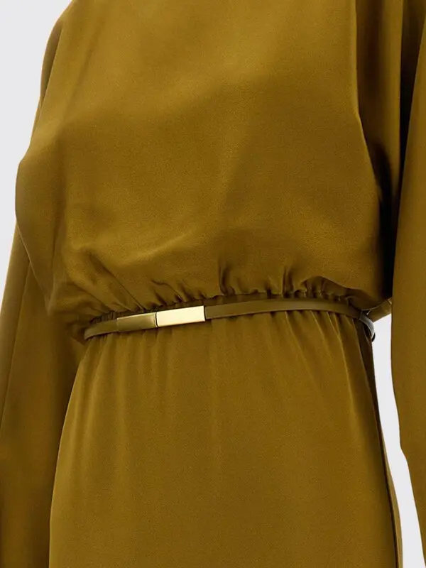 Max Mara Long Dress With Belt