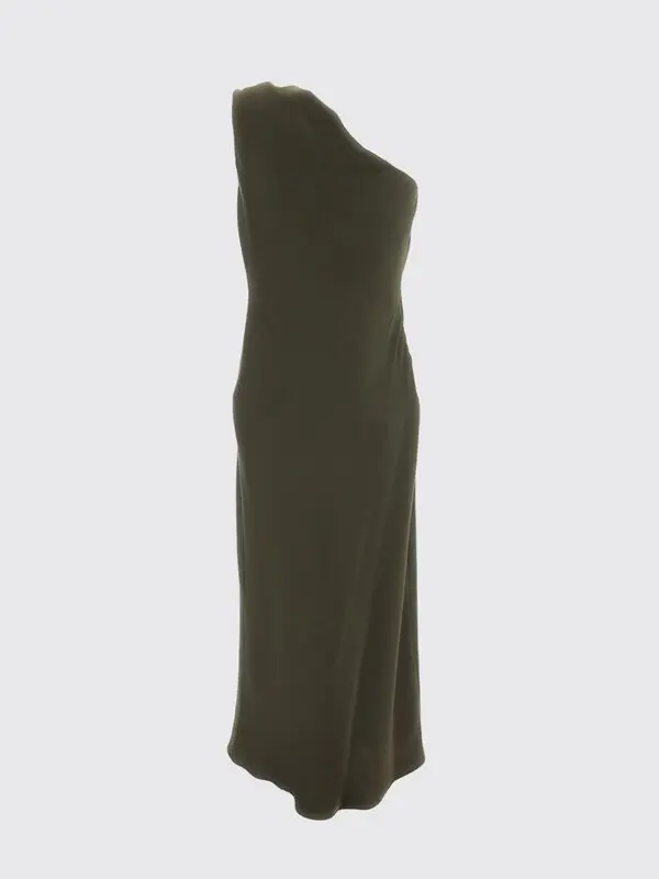 Max Mara One-shoulder Satin Dress