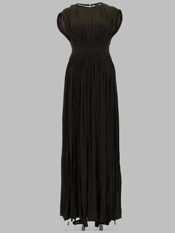 Zimmermann Luna Column Gown - Green