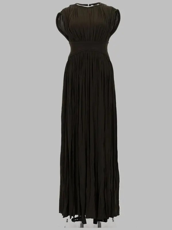 Zimmermann Luna Column Gown - Green