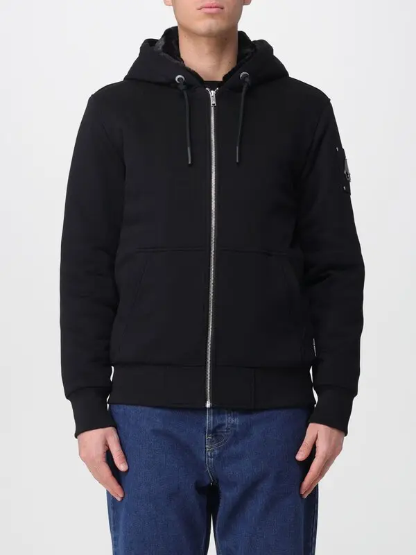 Moose Knuckles Classic Bunny Hoodie - Black