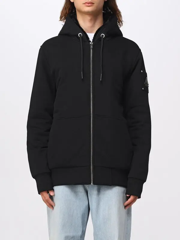Moose Knuckles Classic Bunny Hoodie - Black