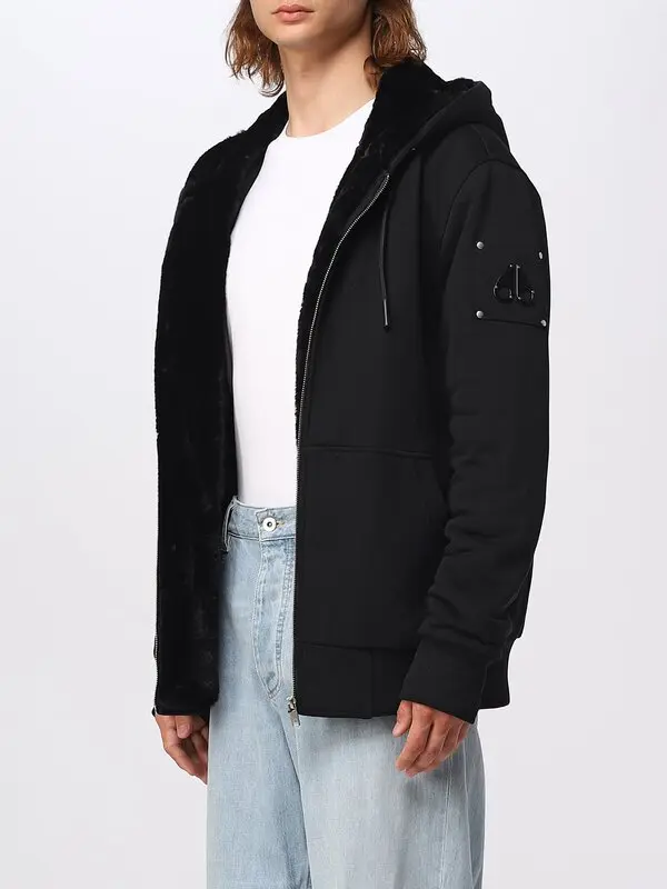 Moose Knuckles Classic Bunny Hoodie - Black