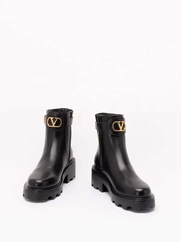 Valentino Garavani Vlogo Signature Boots - Multicolor
