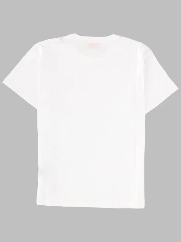 DIESEL® Cotton Logo Print T-shirt - White