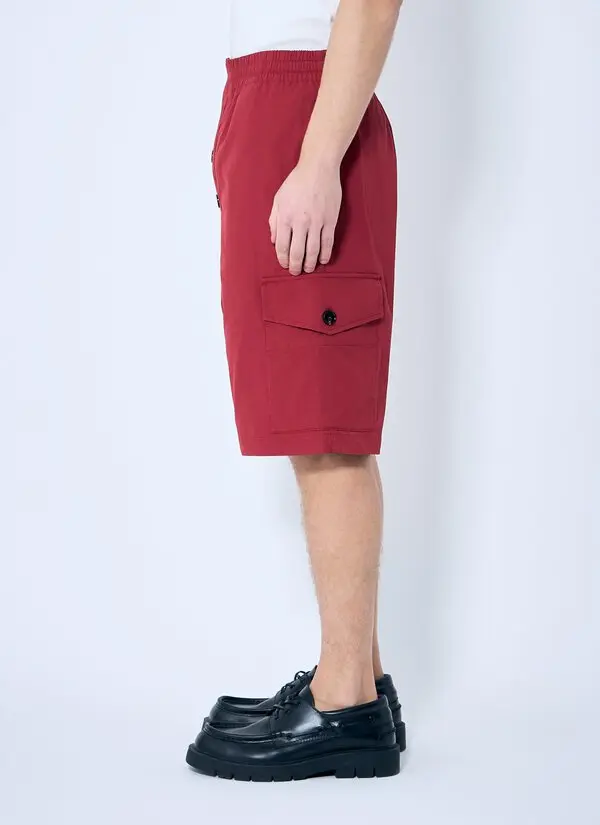 Bottega Veneta Light Cotton Twill Shorts