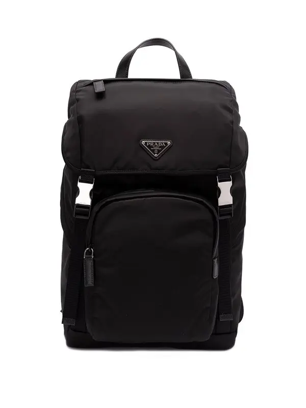 Prada Re-nylon And Saffiano Leather Backpack