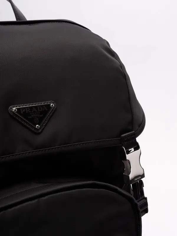 Prada Re-nylon And Saffiano Leather Backpack