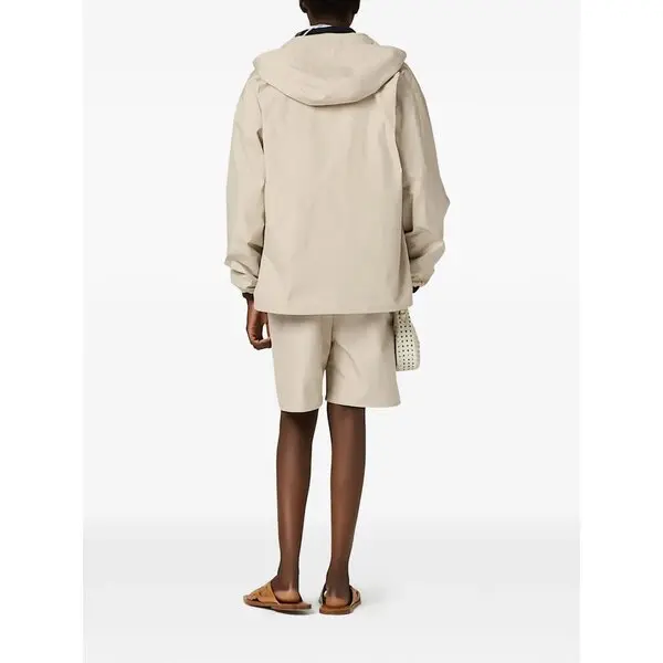 Miu Miu Neutrals Jackets Oversized Jackets