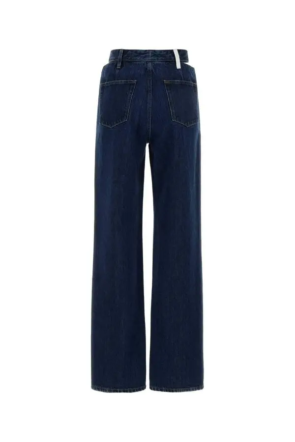 JIL SANDER Cotton Denim Jeans - Blue