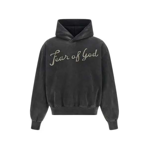 Fear Of God Grey Sweaters & Knitwear Hoodies - Gray